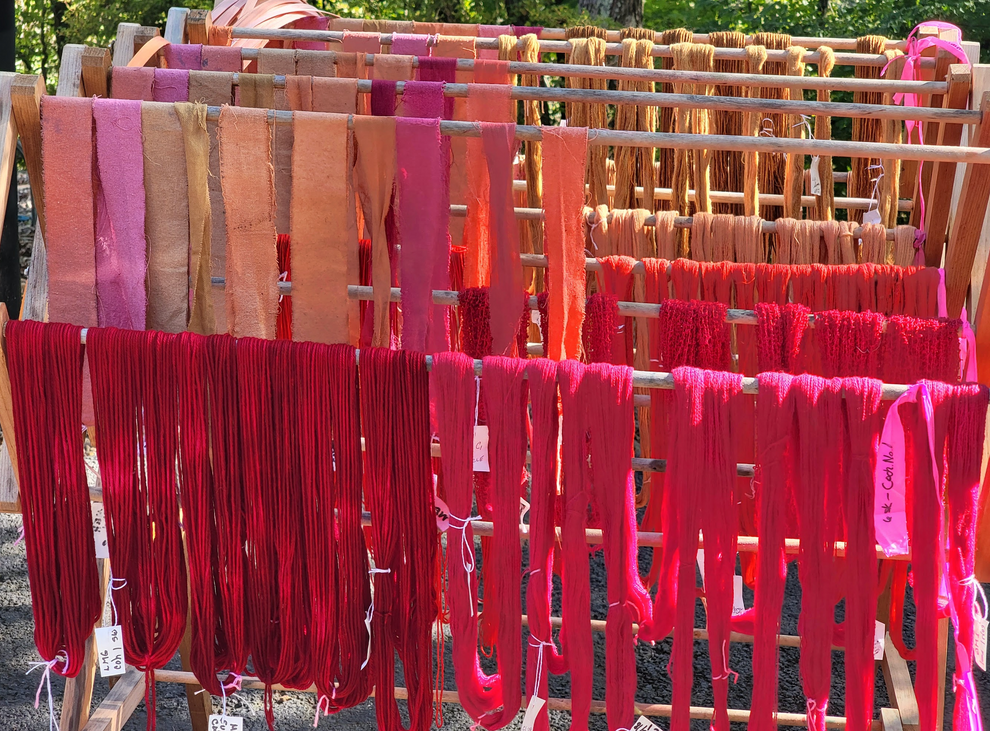 The Colors of Liberty: A 250th Anniversary Natural Dye Workshop – Red ...